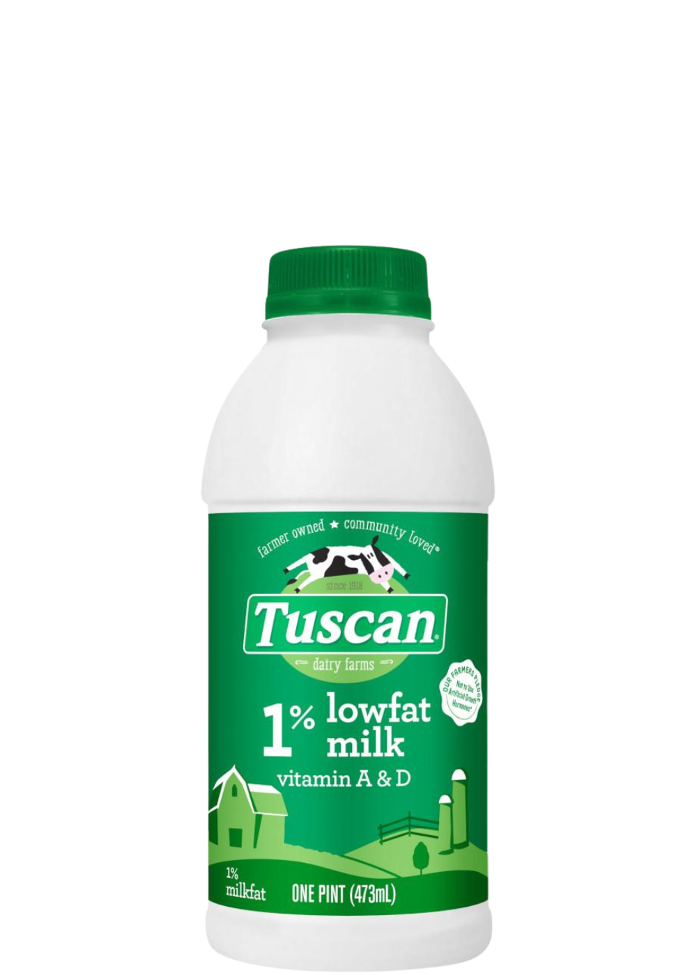 1% Lowfat Milk Pint - Tuscan® Dairy Farms